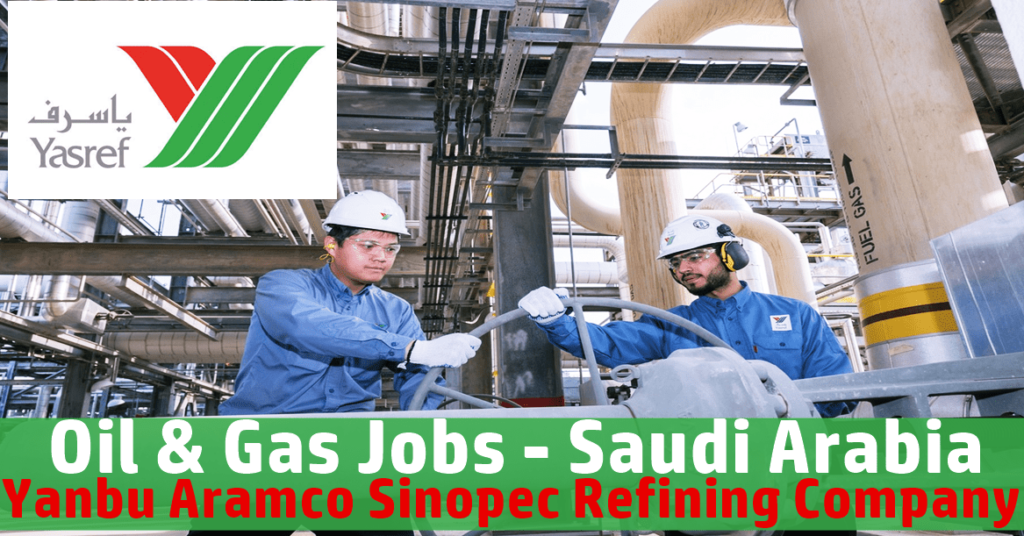Vacancies at YASREF Company Ltd!.Engineering, technical and ...